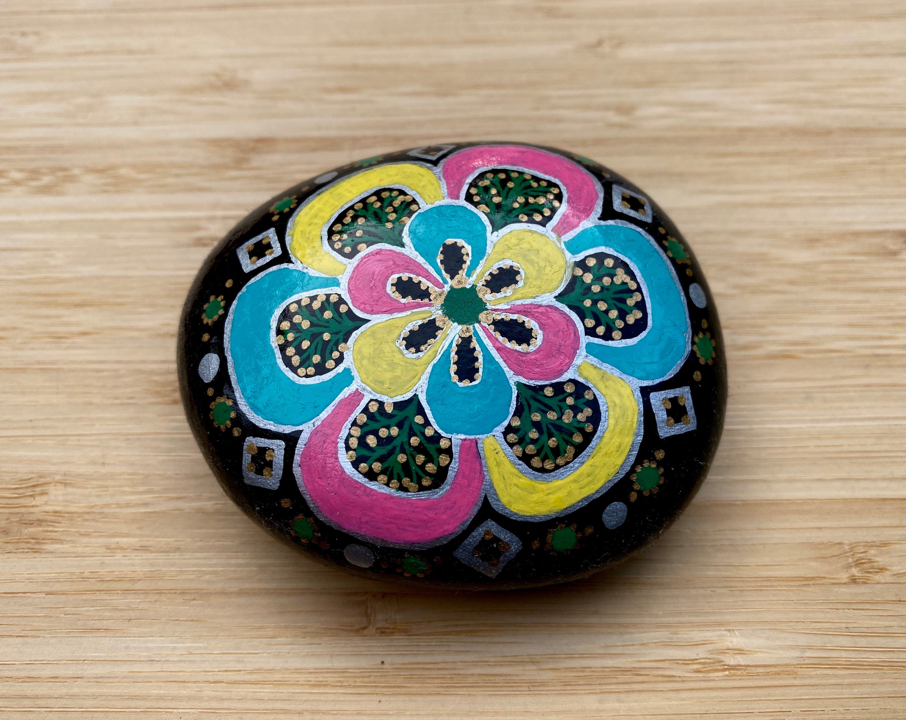 Hand Painted River Rock - Etsy