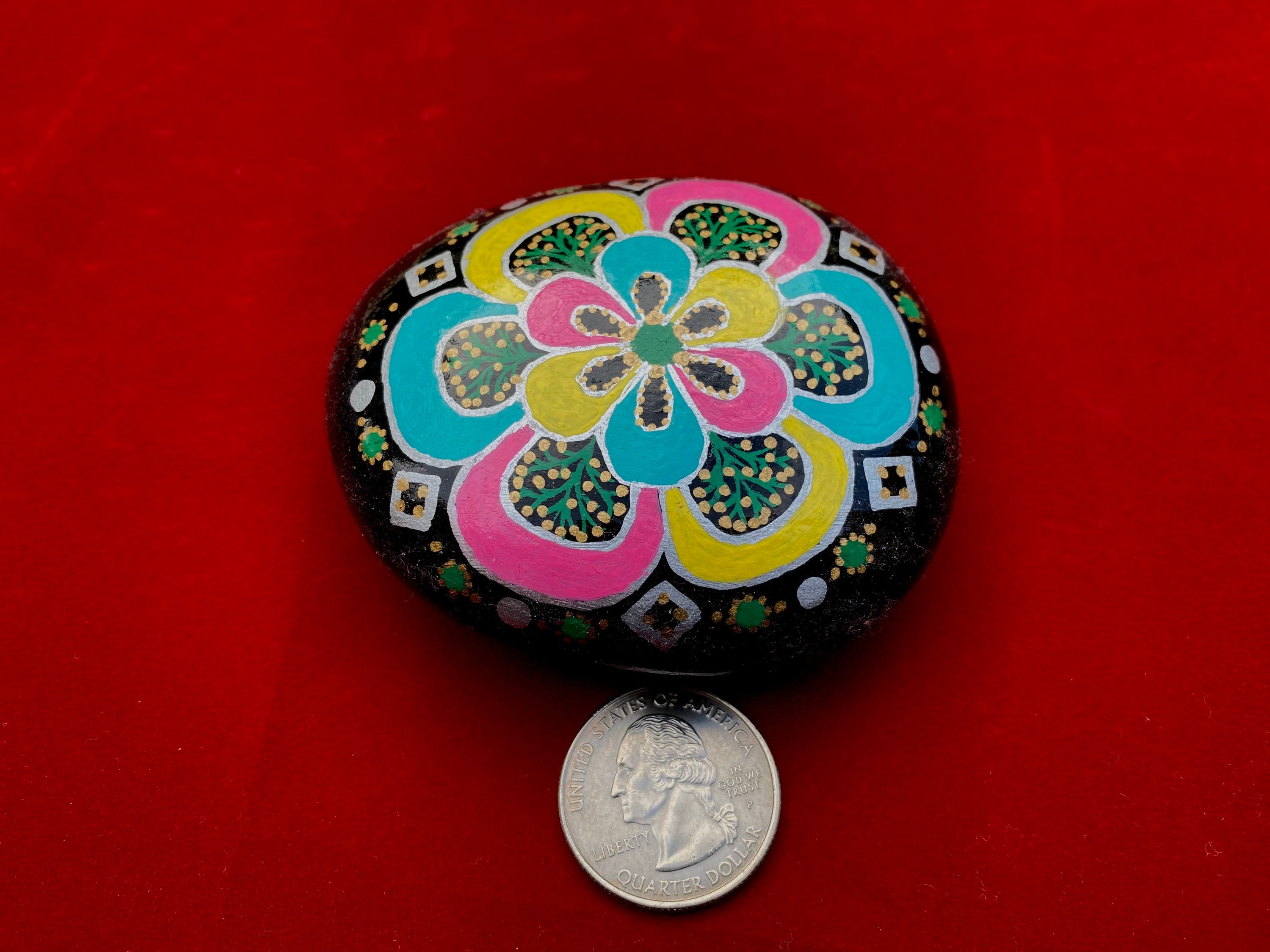 Hand Painted River Rock - Etsy