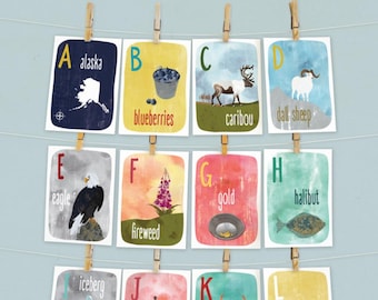 Alaska Alphabet - Etsy