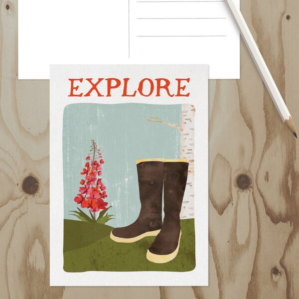 Alaska Postcards - Etsy