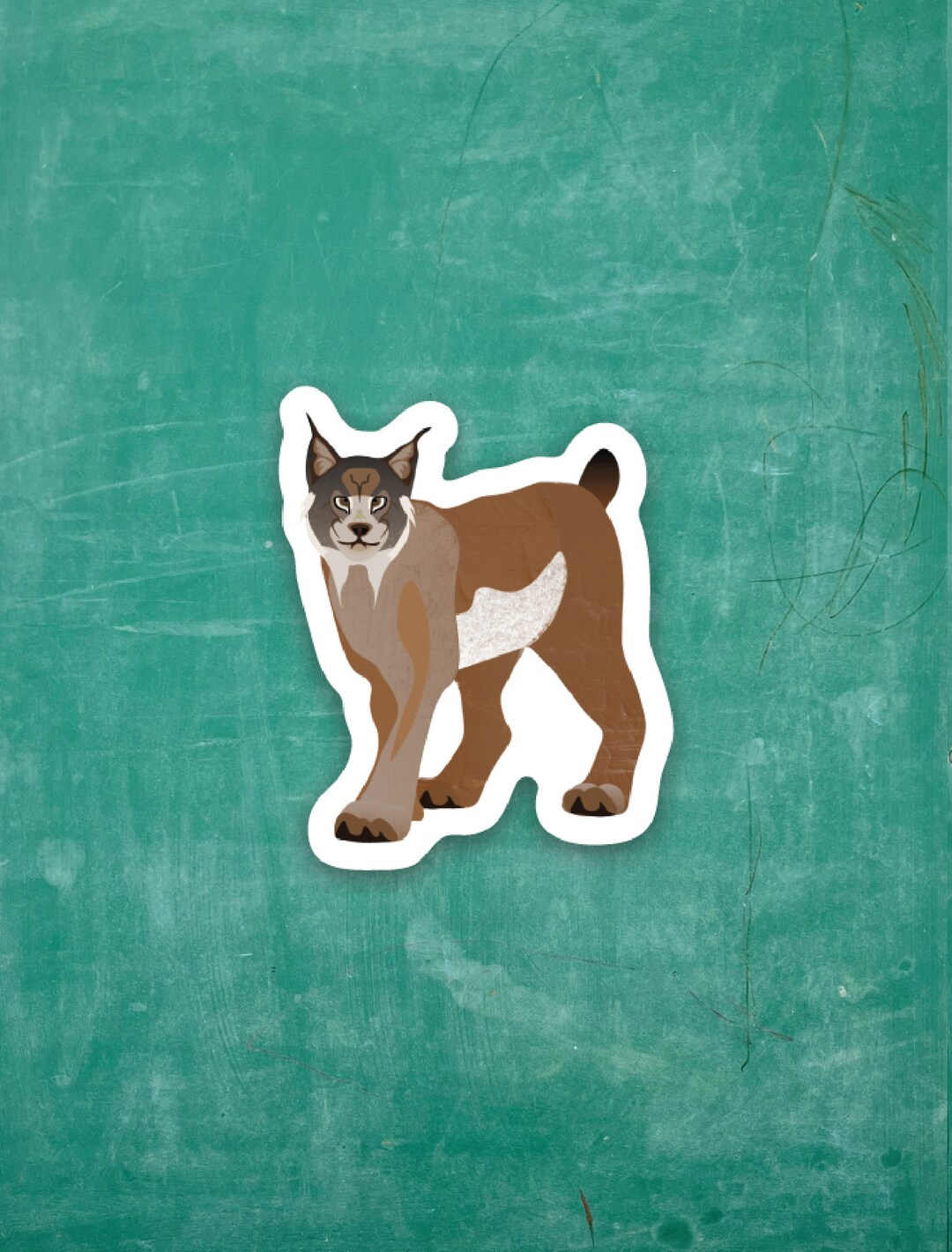 Lynx - Tiny Viny Sticker - Etsy
