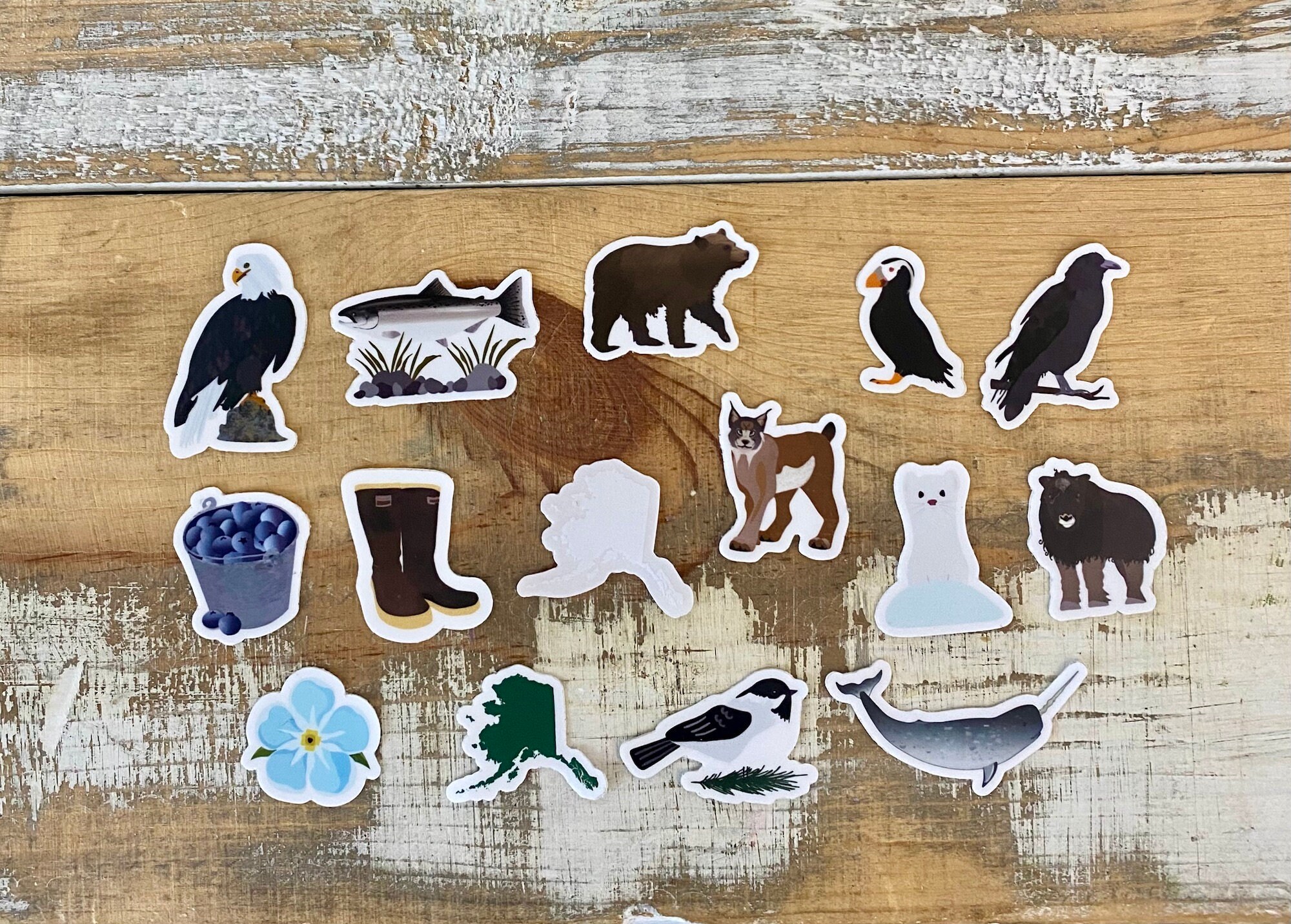 Ermine Tiny Viny Sticker - Etsy