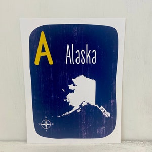 Alaska A to Z Alphabet Cards - Classroom Display Set - Etsy
