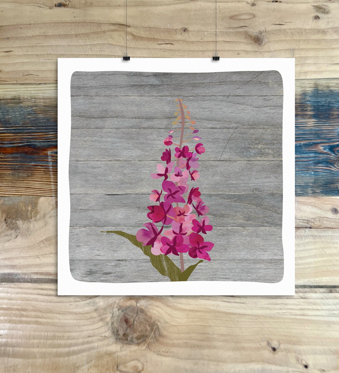 Fireweed Art Print - Etsy