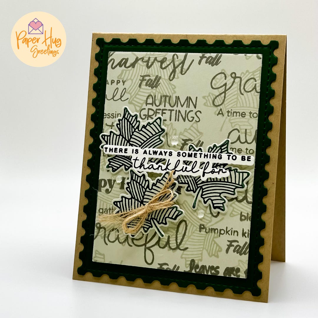 There is Always Something to Be Thankful for Card| Handmade Greeting ...