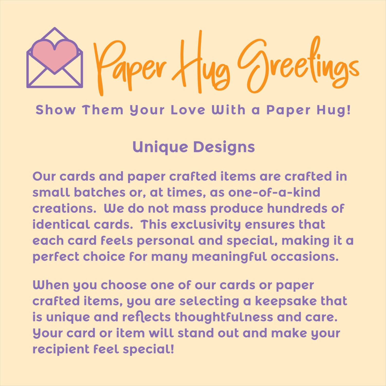 Sending Hugs Floral Handmade Greeting Card, Hugs Card, Hugs Handmade ...