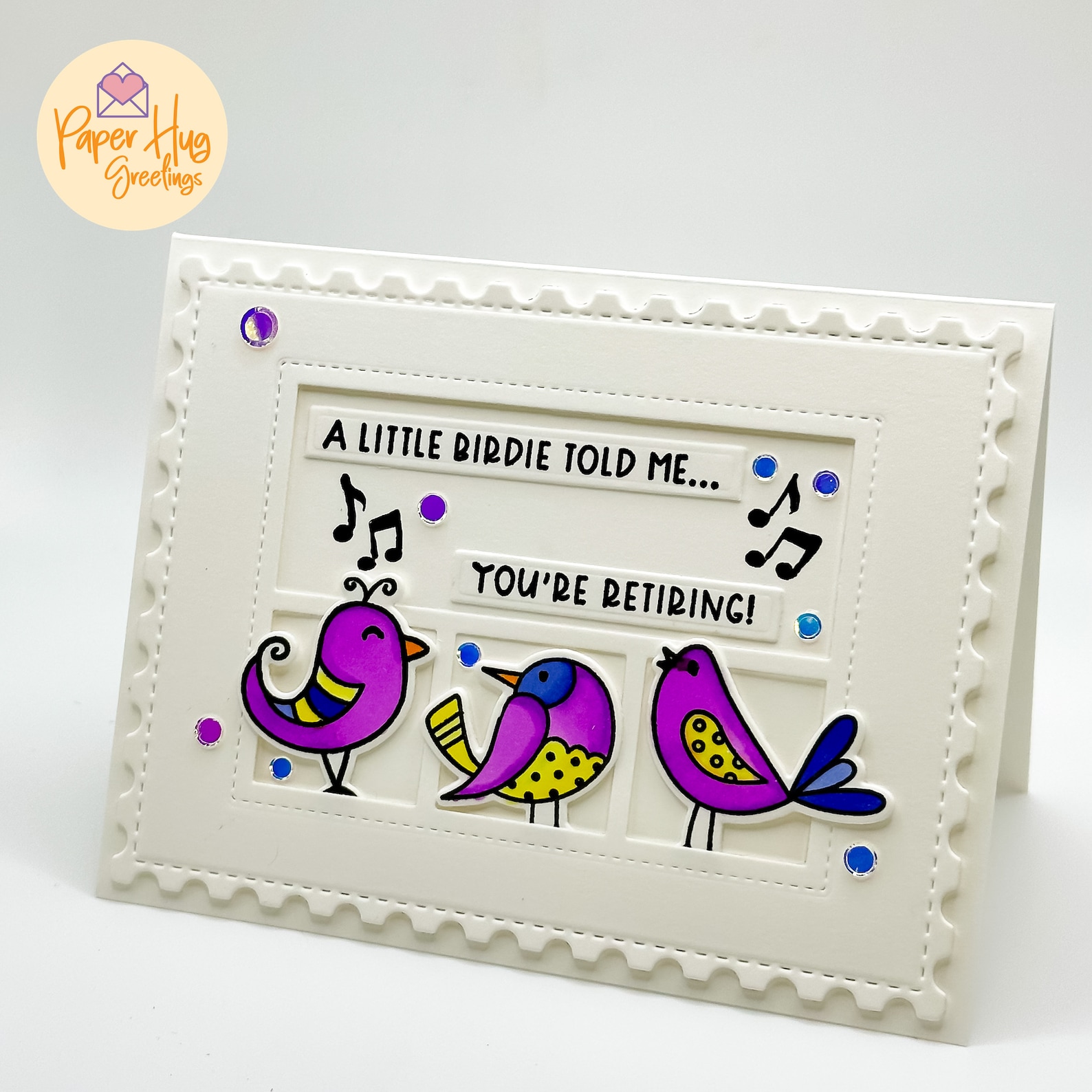 A Little Birdie Told Me You’re Retiring, Retirement Card, Happy ...