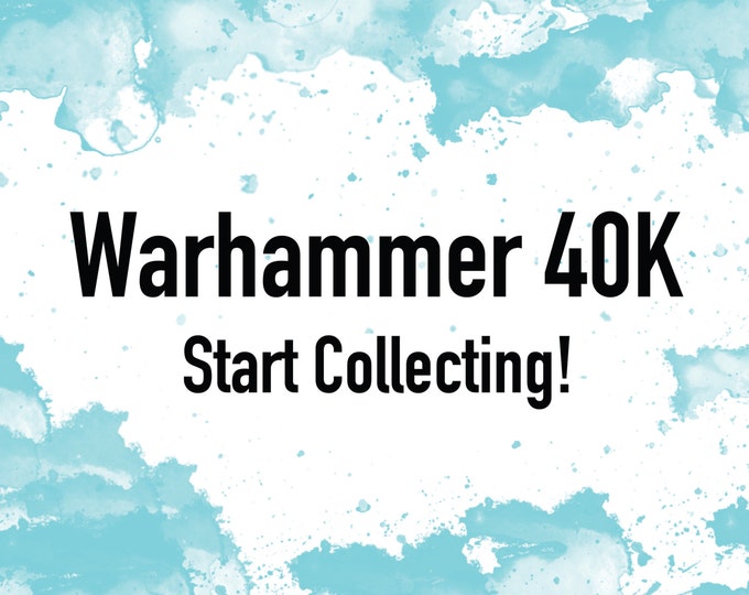 Warhammer 40K Start Collecting Model Kit Hand Painted Custom Army ...