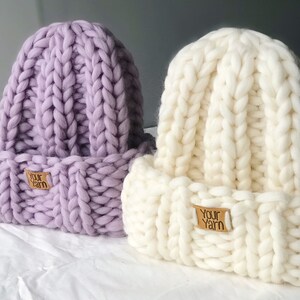 Super Chunky Hat, Womens Chunky Knitted Beanie - Etsy