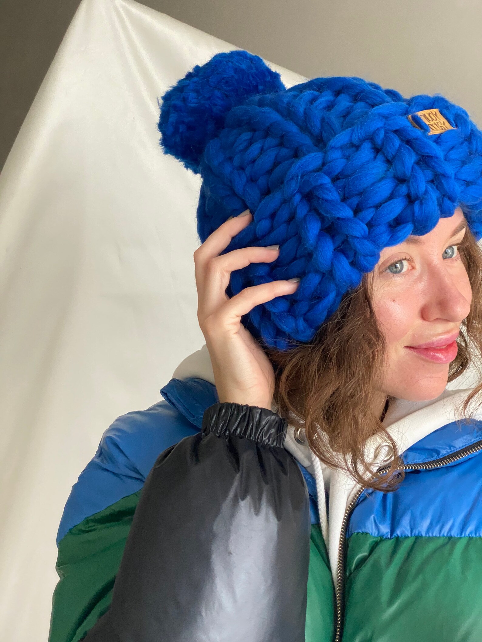 Women's Wool Knit Hat Super Chunky Beanie Chunky Knit - Etsy