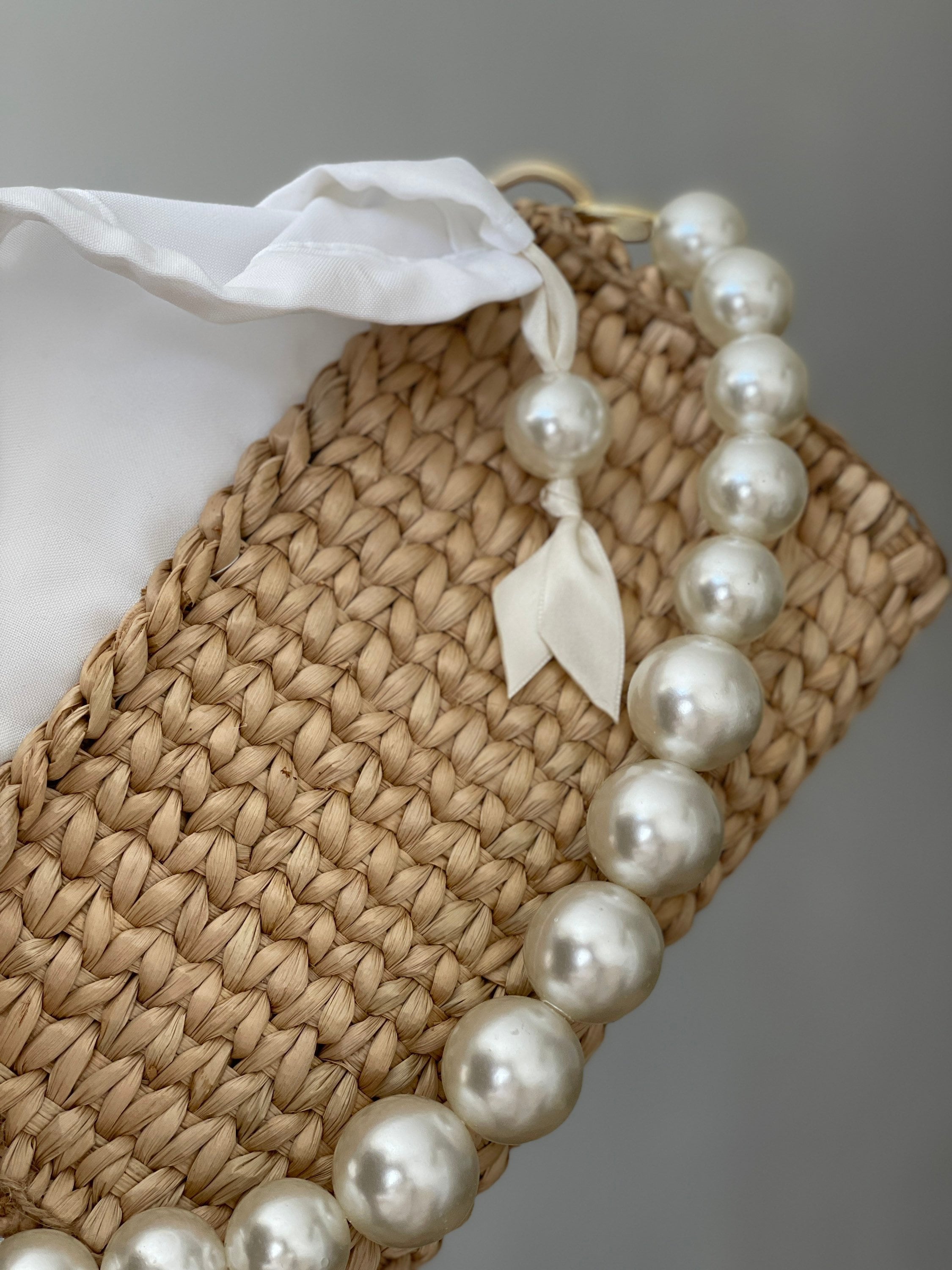 Woven Straw Crossbody Summer Bag, Wicker Purse Straw Beach Handbag With ...