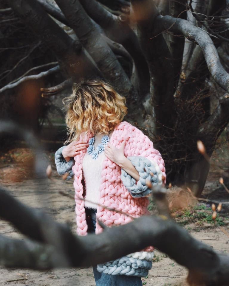 Super Chunky Cardigan Oversize Cardigan Super Trendy Warm - Etsy