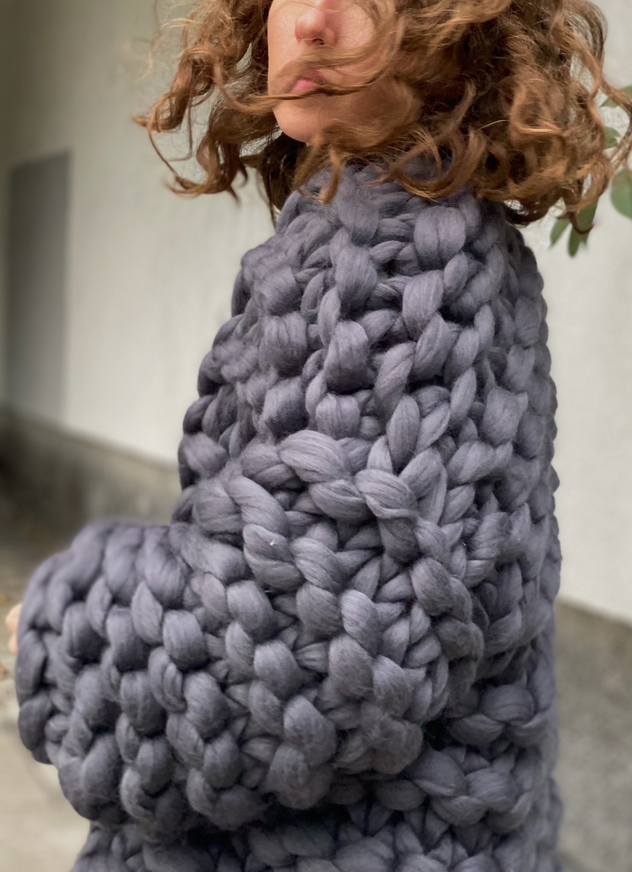 Super Chunky Cardigan, Long Sleeves Knit Cardigan, Oversized Cardigan ...