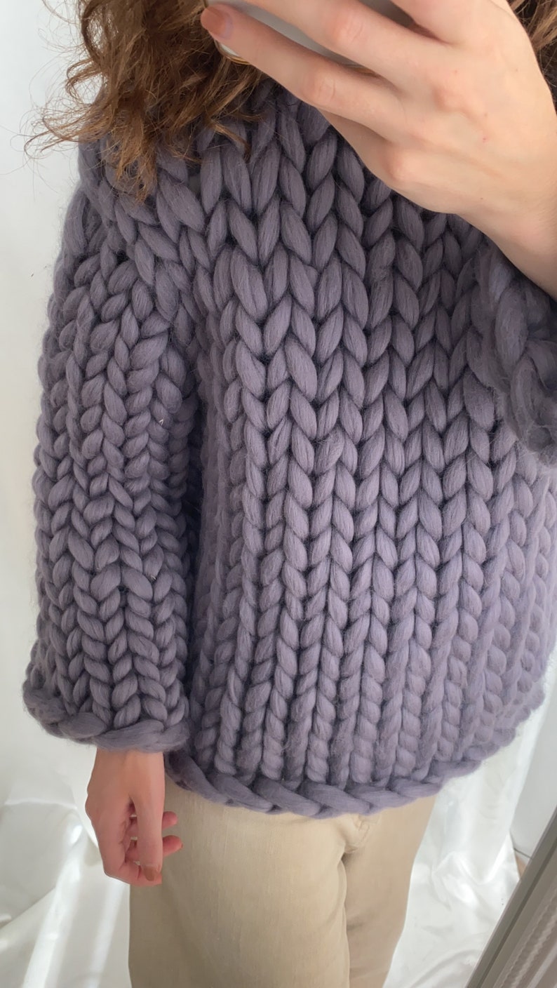 Chunky Knit Sweater Chunky Knit Sweater Womens Chunky Knit | Etsy