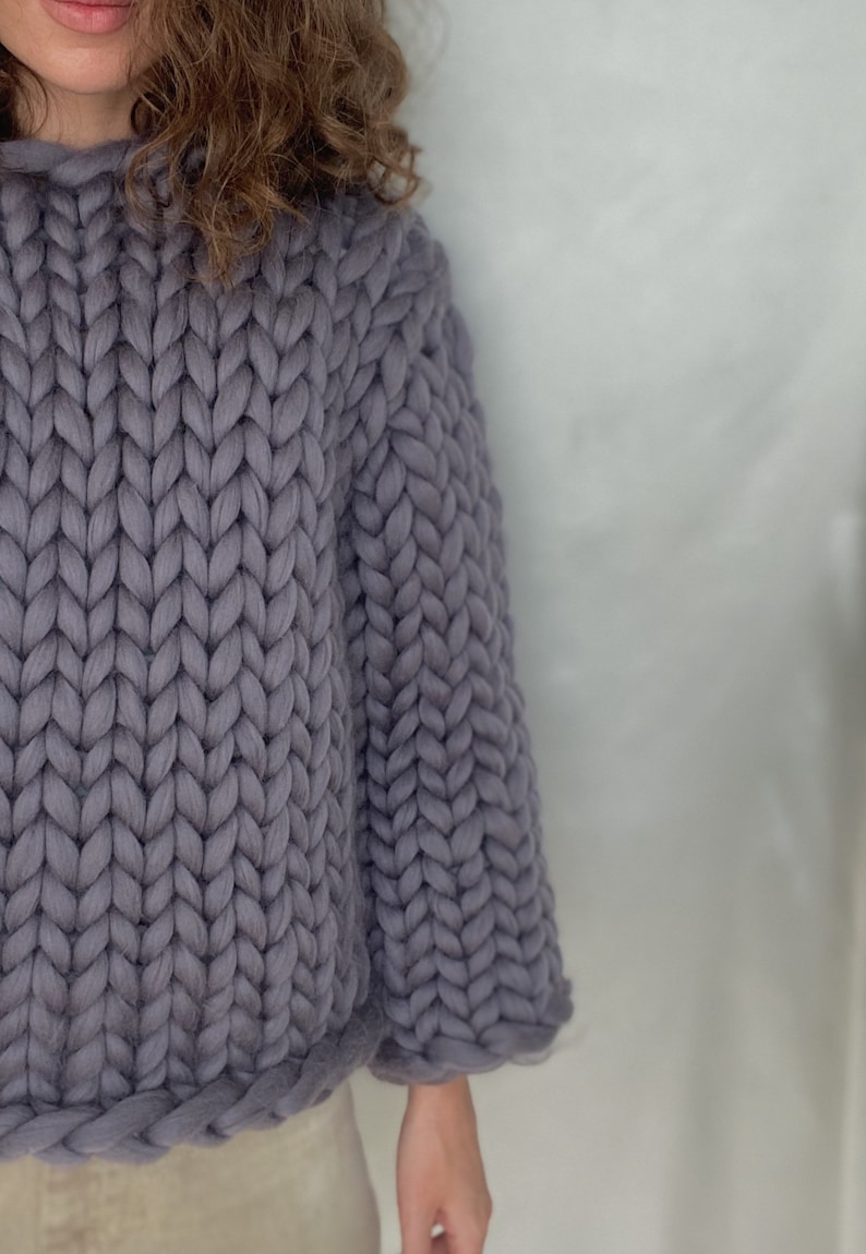 Chunky Knit Sweater Chunky Knit Sweater Womens Chunky Knit | Etsy