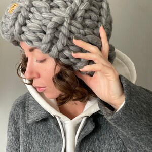 Chunky Knit Hat, Chunky Knit Beanie, Womens Wool Hat - Etsy
