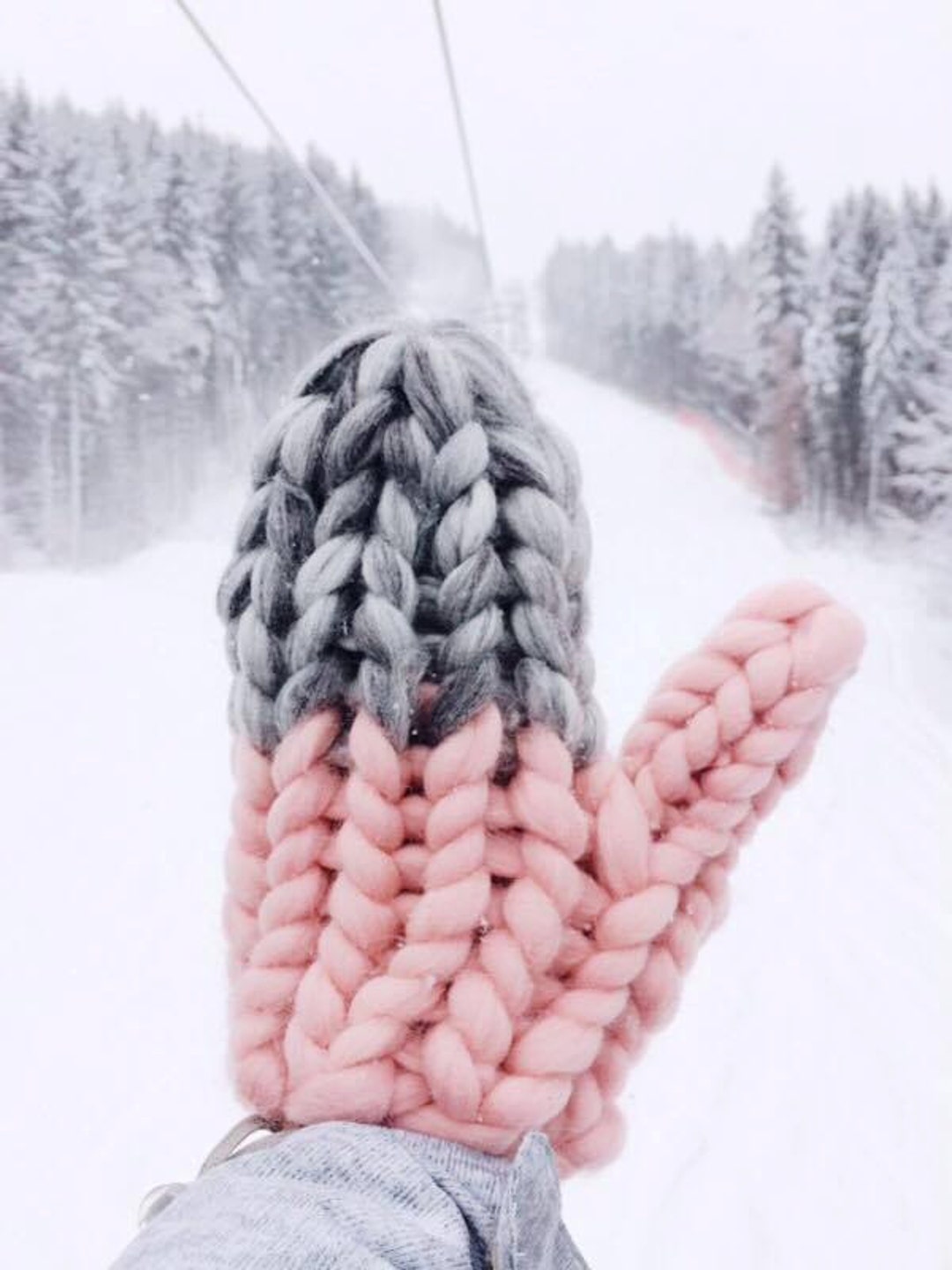 Wool Mittens, Knitted Mittens, Womens Mittens - Etsy