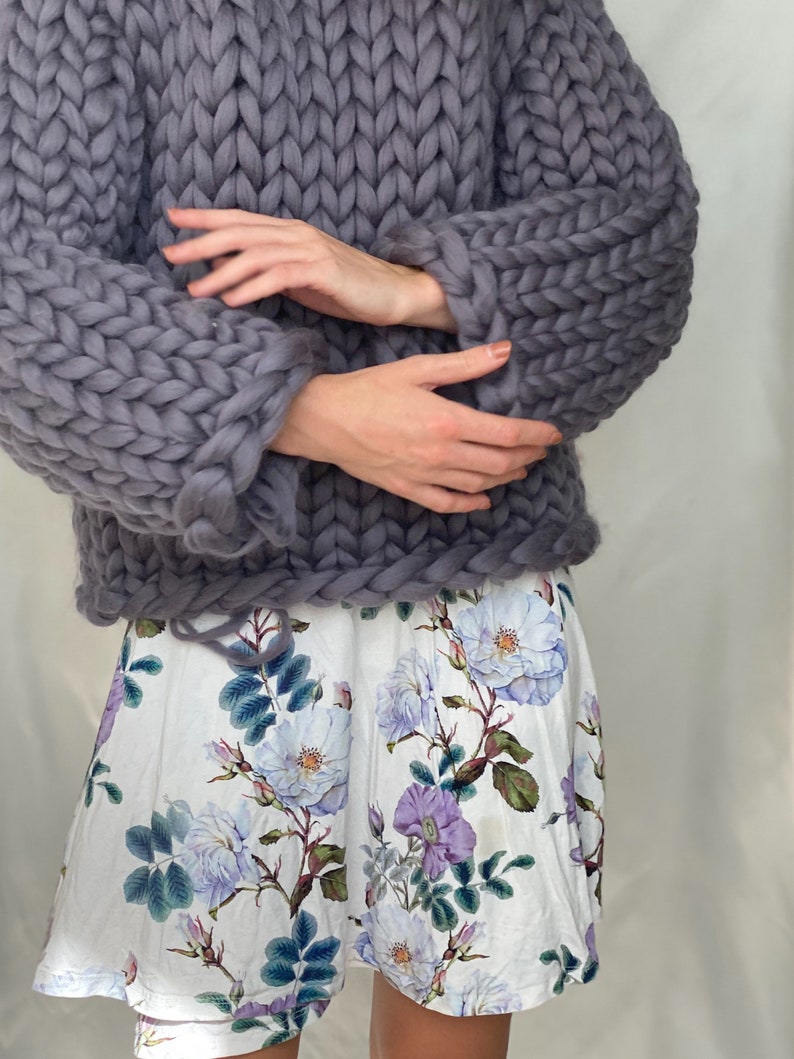 Chunky Knit Sweater, Chunky Knit Sweater, Womens Chunky Knit Sweater ...