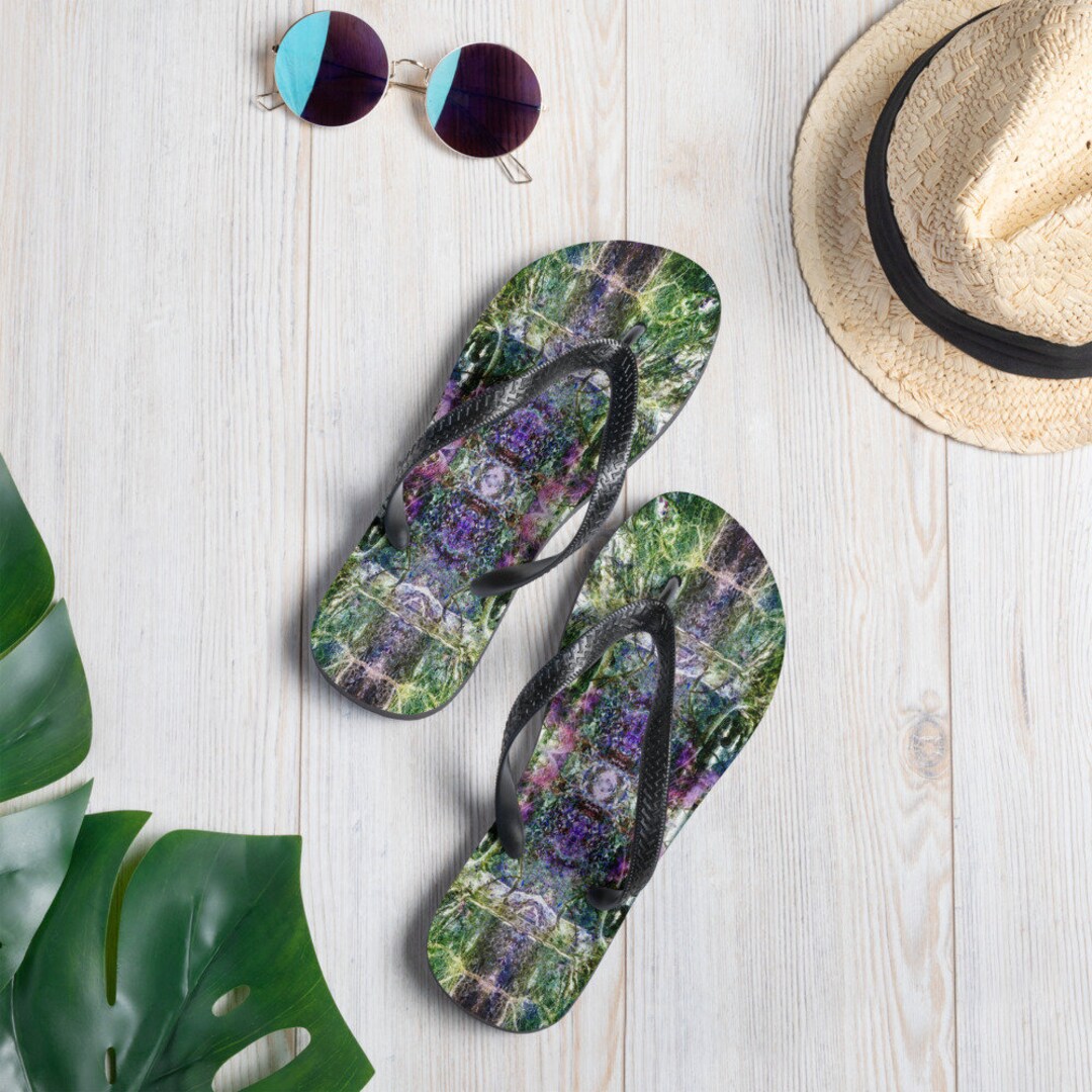 Earth Connection Flip-flops - Etsy