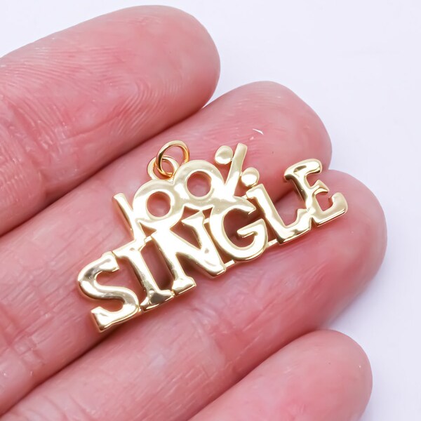 Silver Word Charms - Etsy