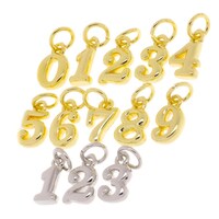 Number Charms - Etsy