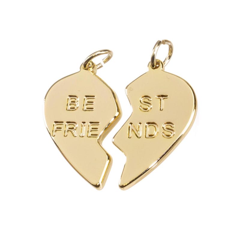 Best Friend Heart - Etsy