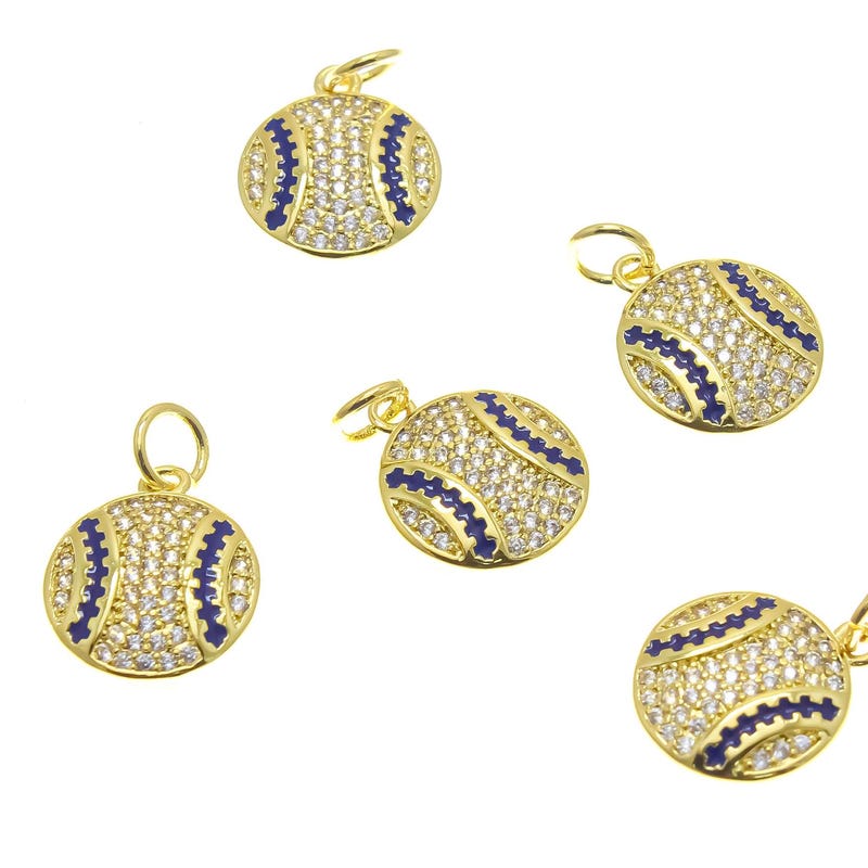 Baseball Charm - Etsy