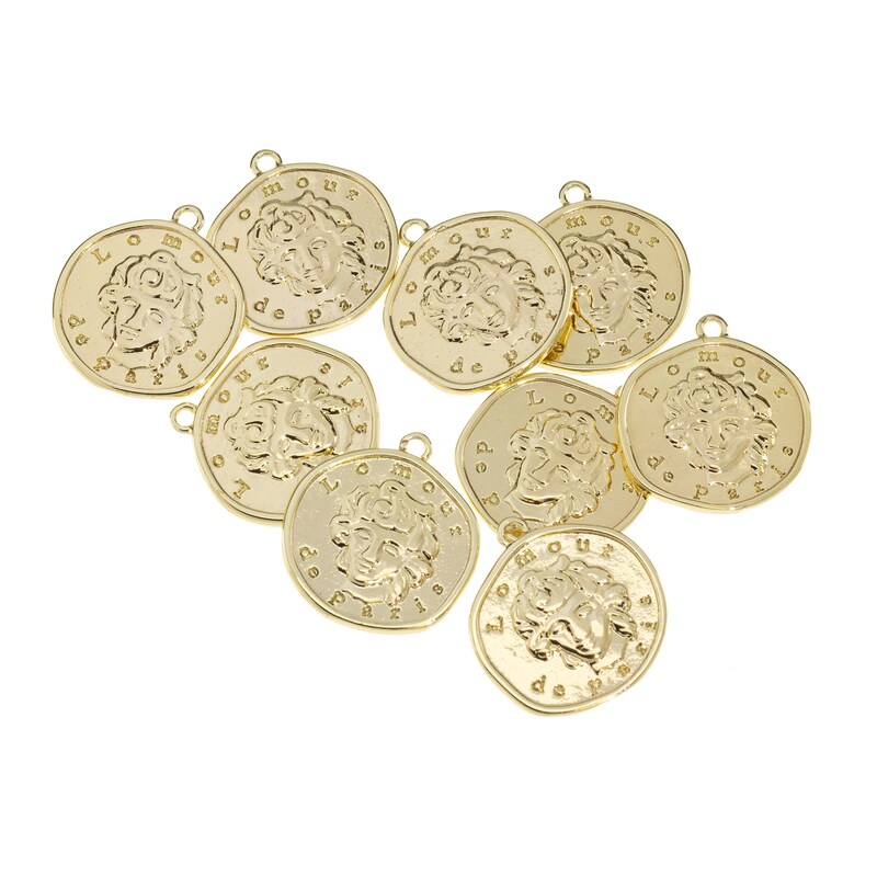 Coin Charms - Etsy