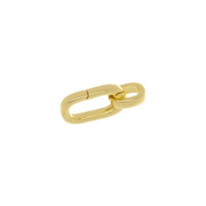Gold or Silver Oval Elongated Push Gate Clasp,long Spring Gate Gold ...