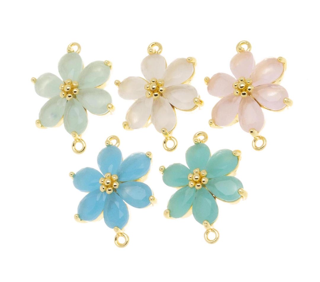 Hawaiian Hibiscus Flower Connector Charm,flower Charm Connector for ...