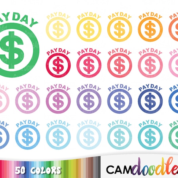 Payday Clipart - Etsy