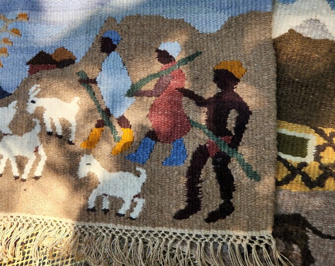 South African Tapestery Setsoto Design Kingdom of Lesotho South Africa ...