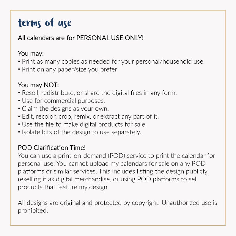 2026 Tangram Cats Calendar: 3x7 Inch Printable (letter Size PDF ...