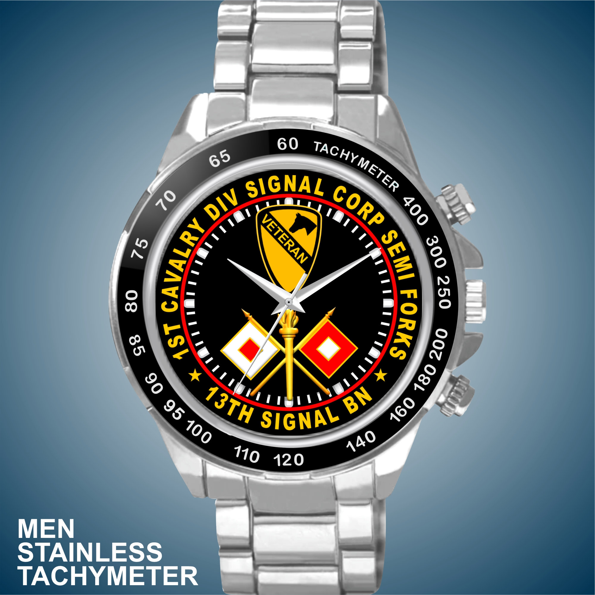 United States Army 1st Cavalry Division Signal Corp Semi Forks 13th ...