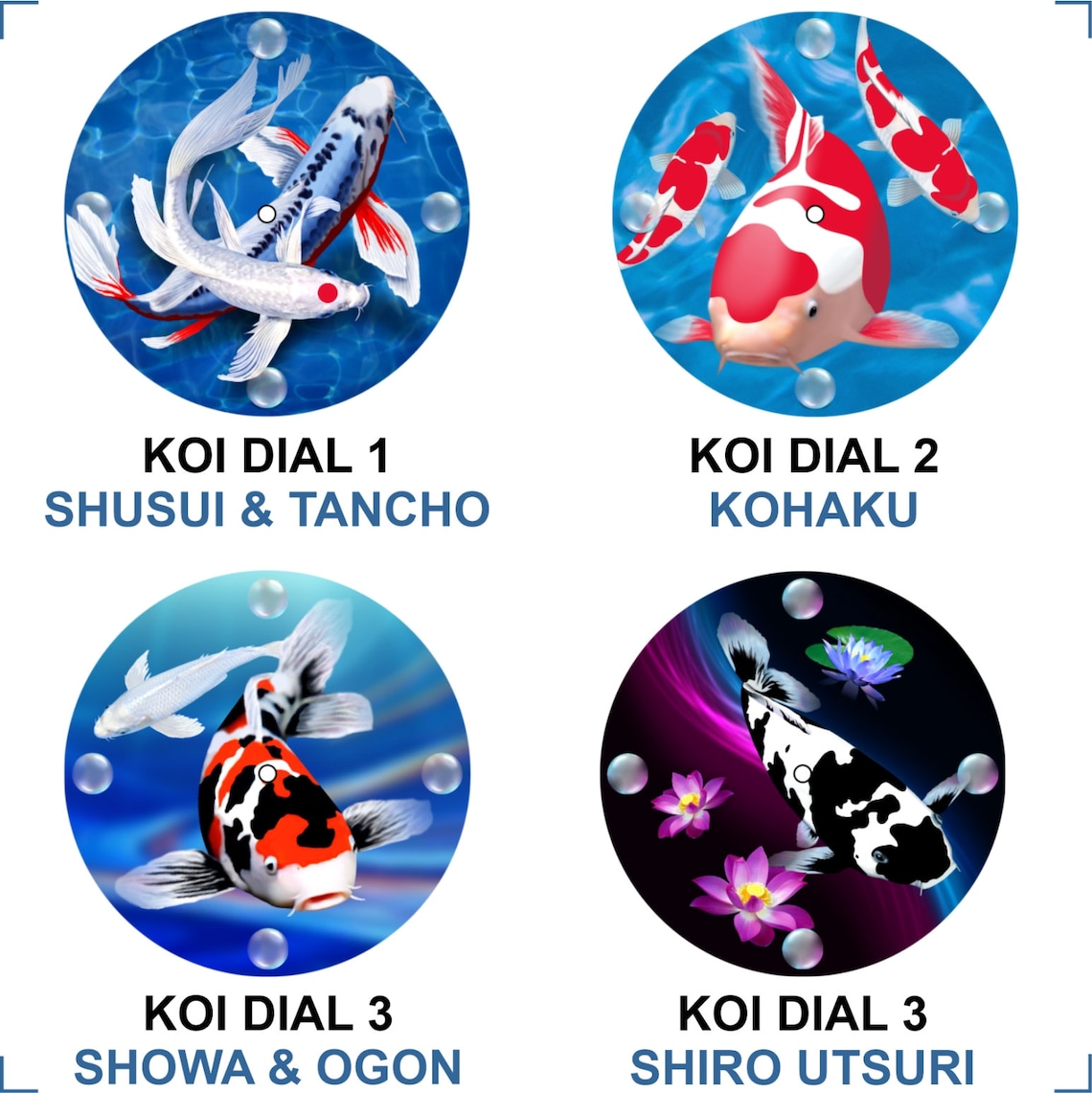 Women Koi Fish Watches Choice of 1 2 3 4 Dials and New | Etsy