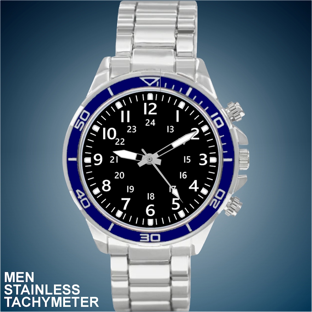 Military Medical Hour Watch 24 Hour Time and 12 Hour Time Choice of Man ...