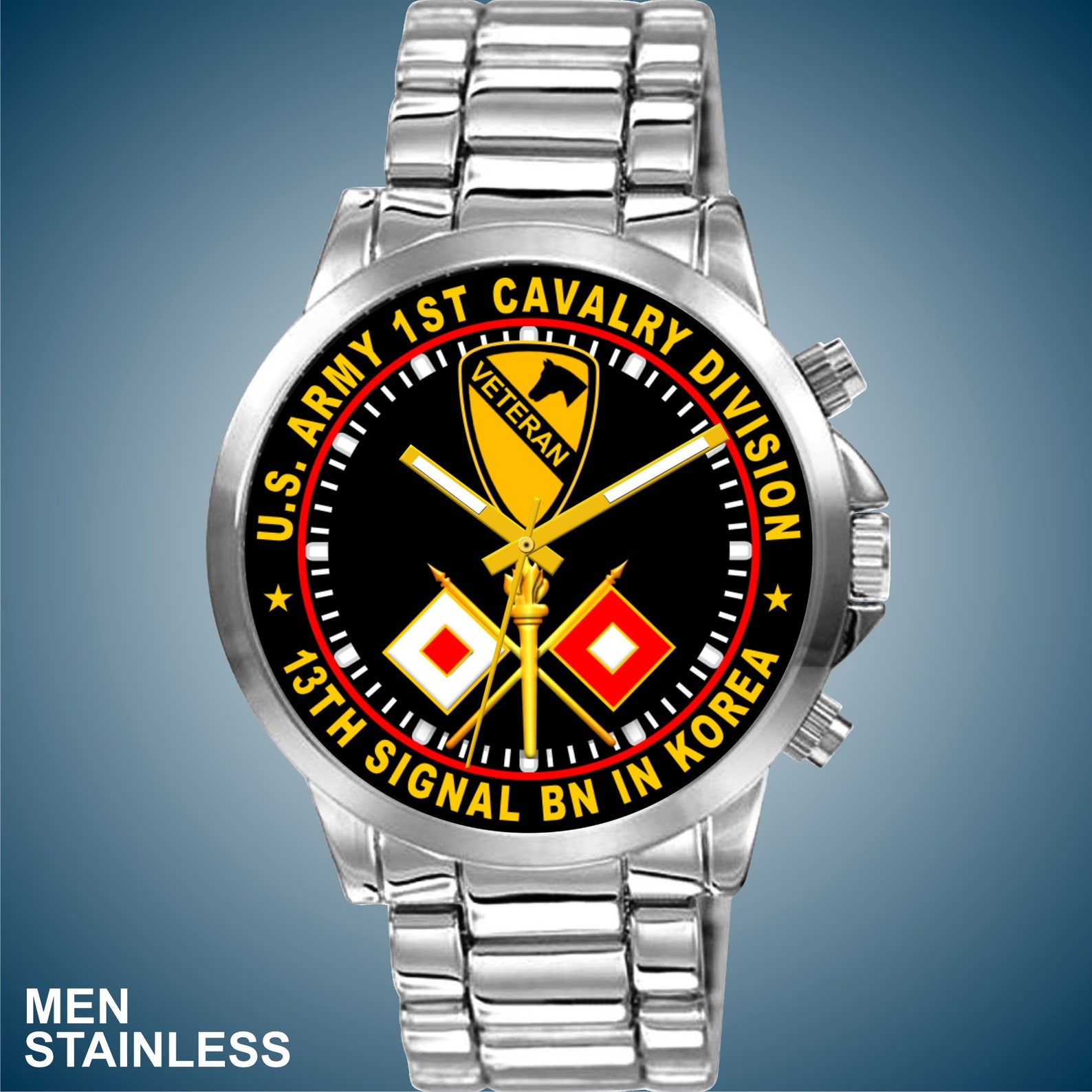 United States Army 1st Cavalry Division Signal Corp Semi Forks | Etsy