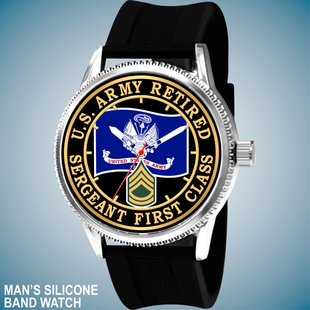 United States Army Retired Sergeant First Class New Man's Watch - Etsy