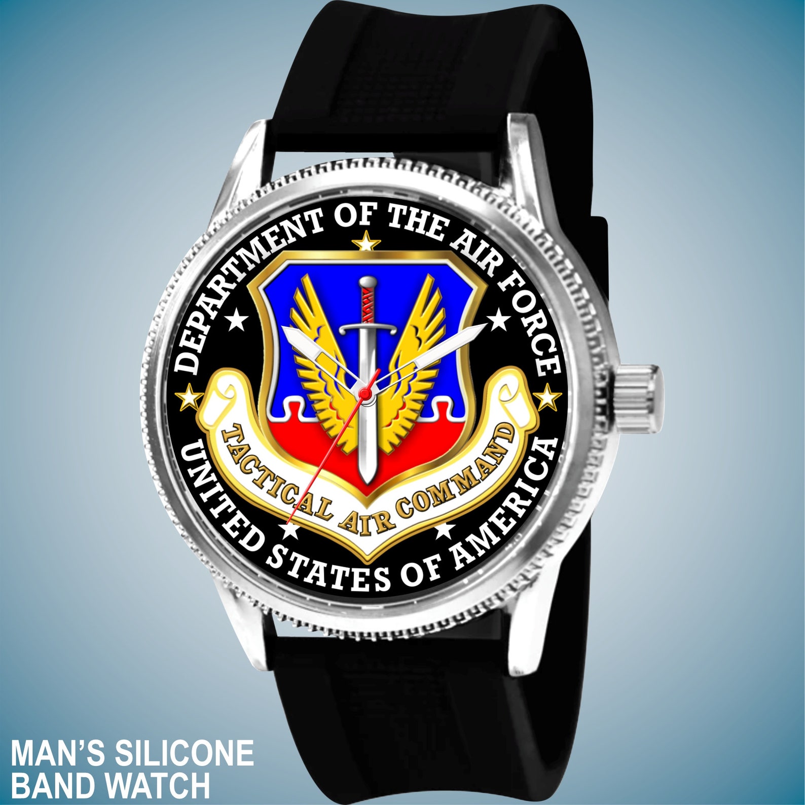 Department Of Air Force United States Of America Tactical Air Command Usaf Crest Choice Of Mans