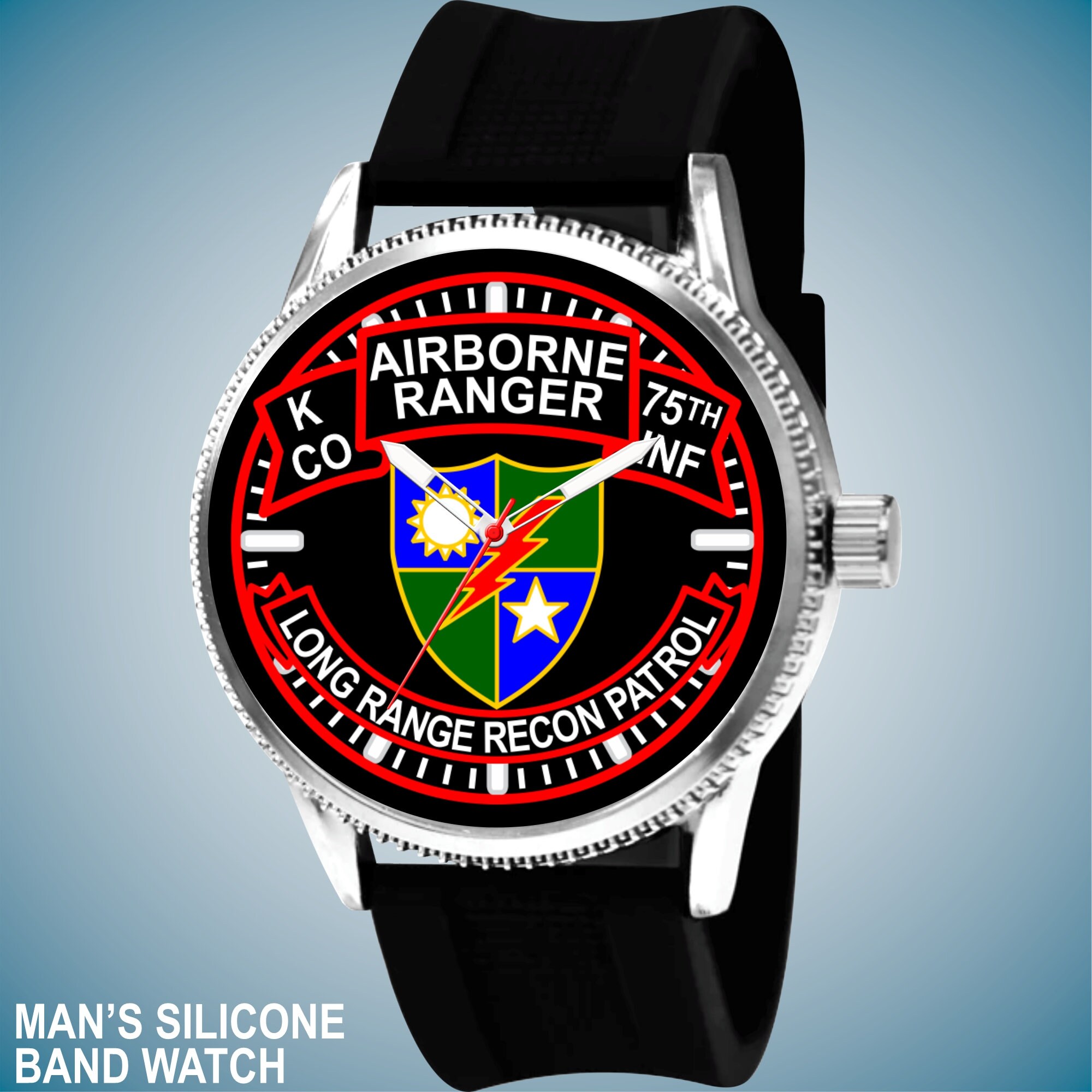 United States Army K CO Airborne Ranger 75th Infantry Long Range Recon ...