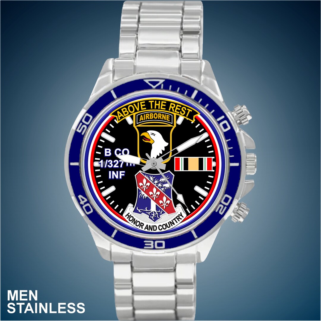 U.S. Army 101st ABN B Co 1st or 2nd or 3rd/327th Infantry Reg Unit ...