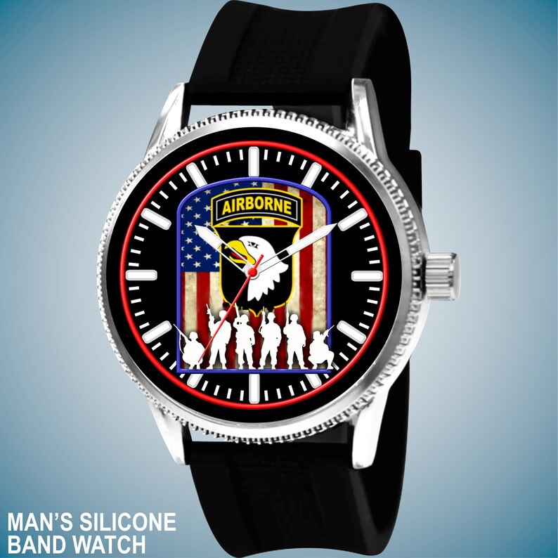 United States Army 101st Airborne "old American Flag" Soldiers Choice ...