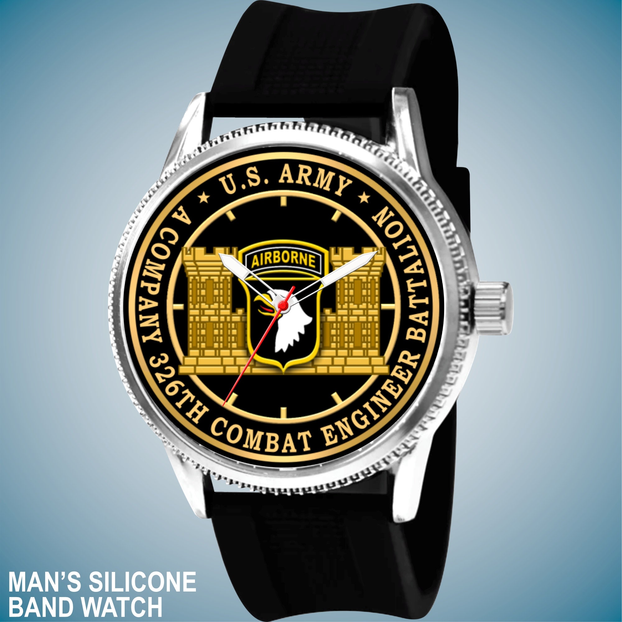 U. S. Army 101ST ABN A Co 326th Combat Engineer Battalion New Mans ...