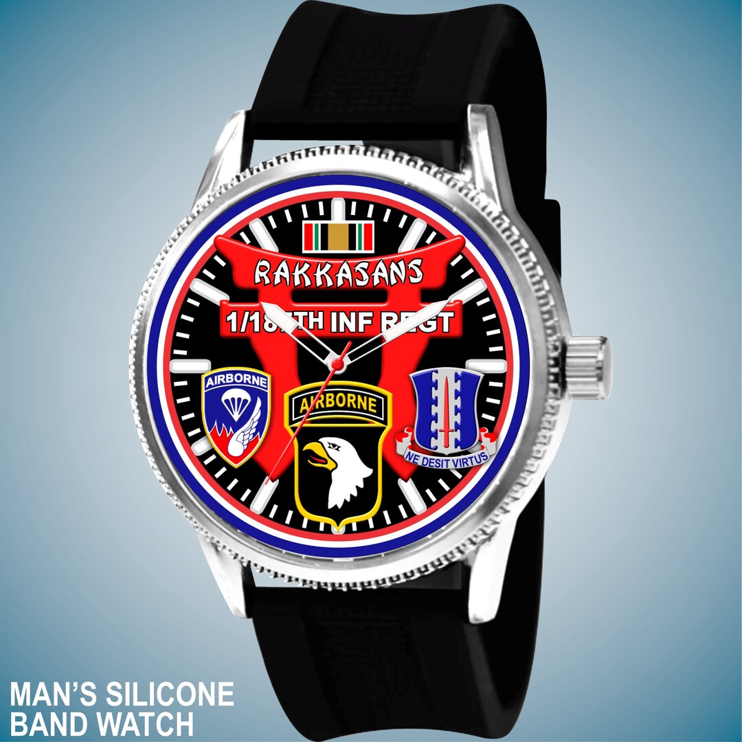 U.S. Army 101st Airborne Rakkasans Cib 3-187 IN 1-187 IN Desert Storm ...