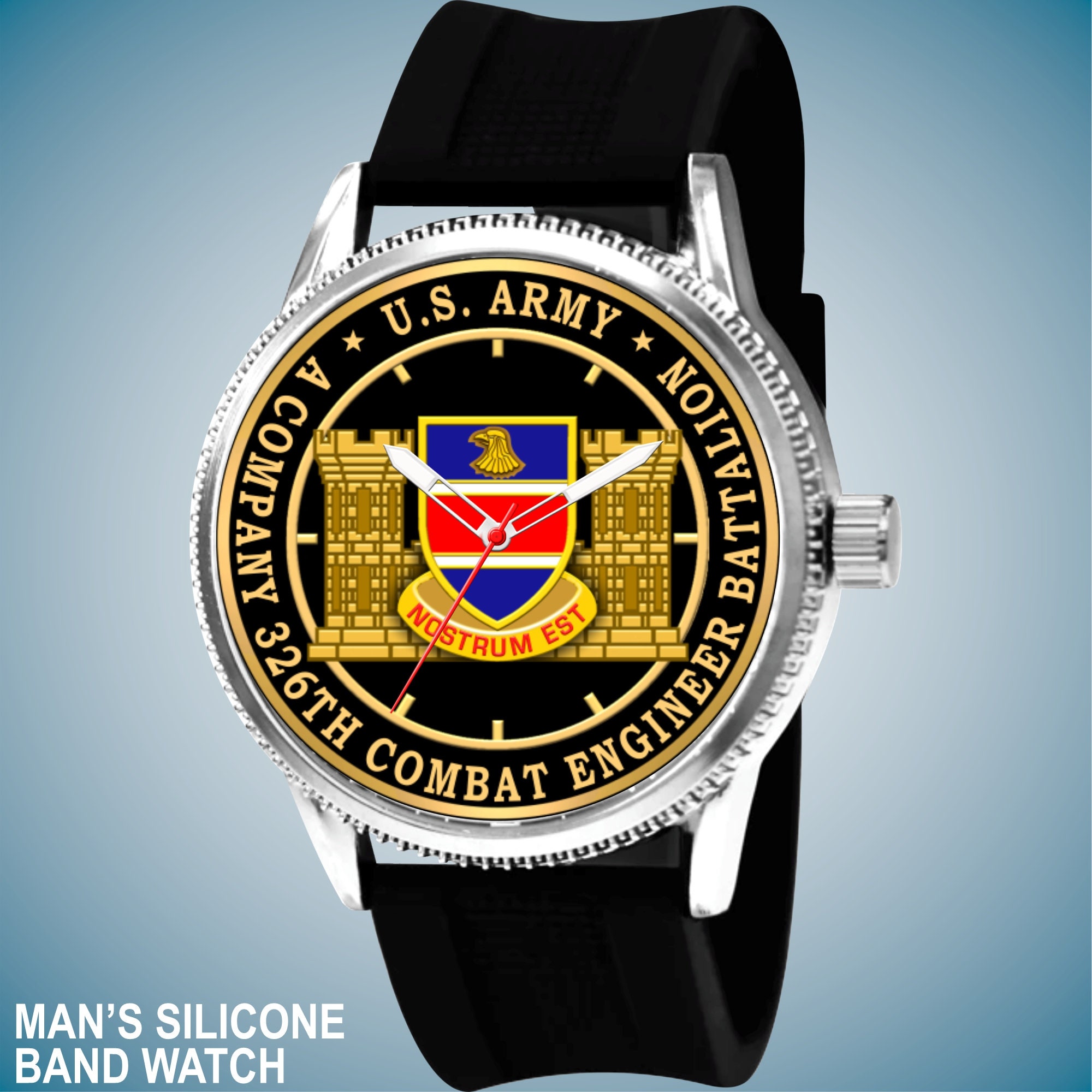 U. S. Army 101ST ABN A Co 326th Combat Engineer Battalion New Mans ...