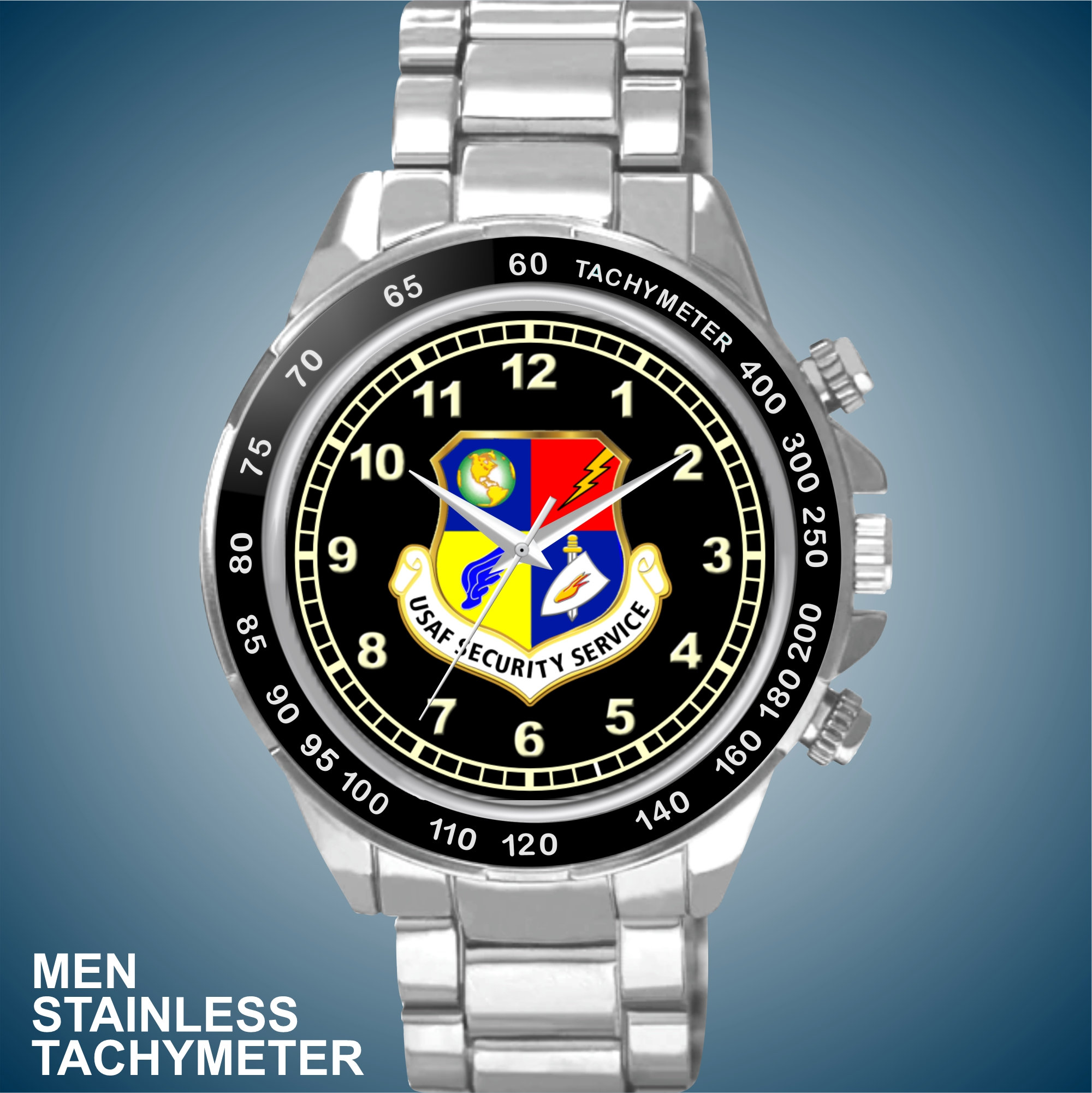 USAF United States Air Force Security Service Choice of Man's New Watch ...