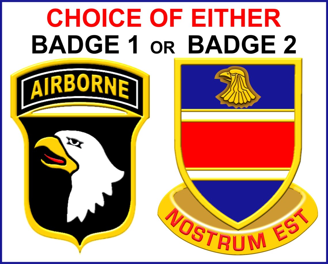 U. S. Army 101ST ABN A Co 326th Combat Engineer Battalion Choice of New ...