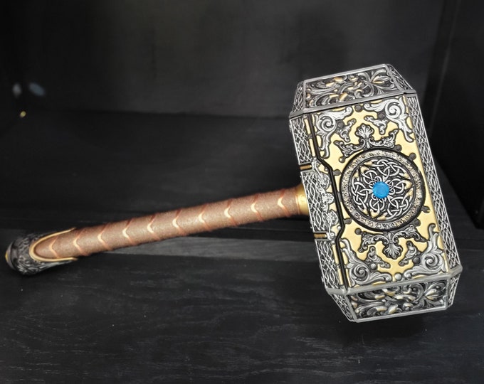 Thor Mjolnir Hammer With Infinity Stones - Etsy