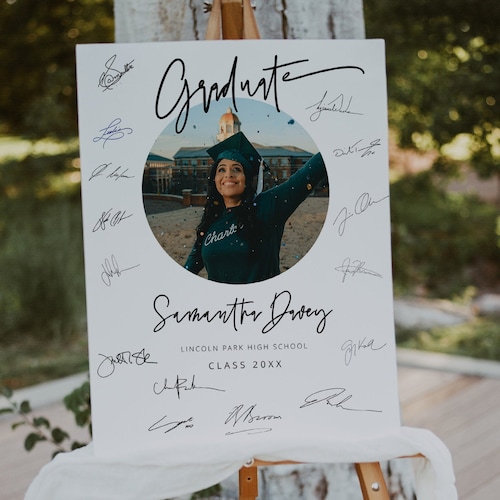 Graduation Welcome Sign Graduation Poster Download Graduate | Etsy