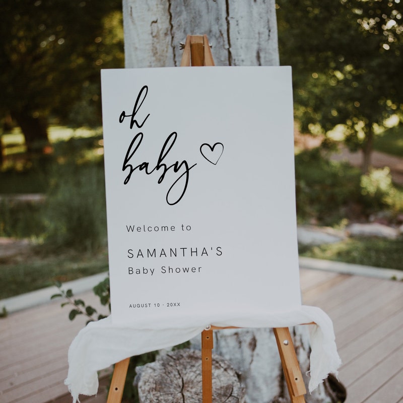 Welcome Baby Sign - Etsy